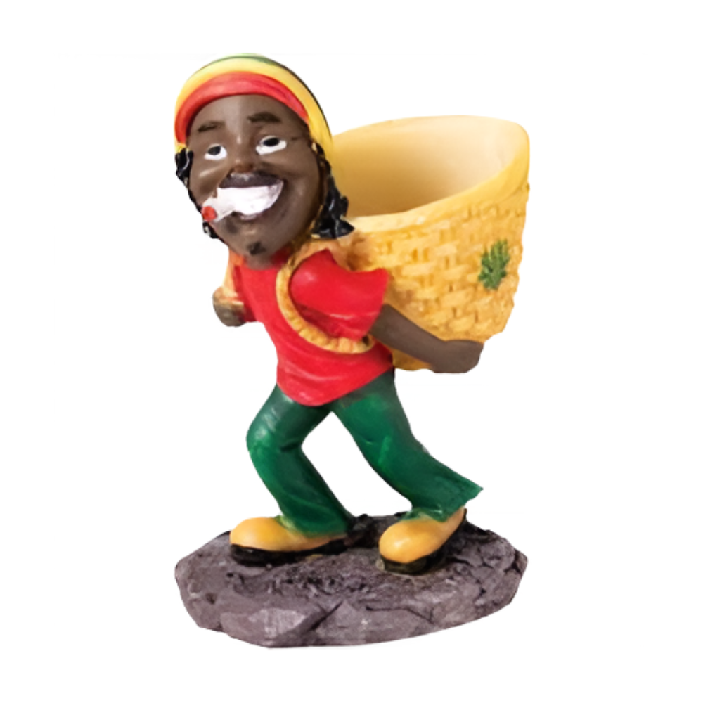 RASTA JAMAICAN MAN CIGARETTE ASHTRAY – Skyline Distro